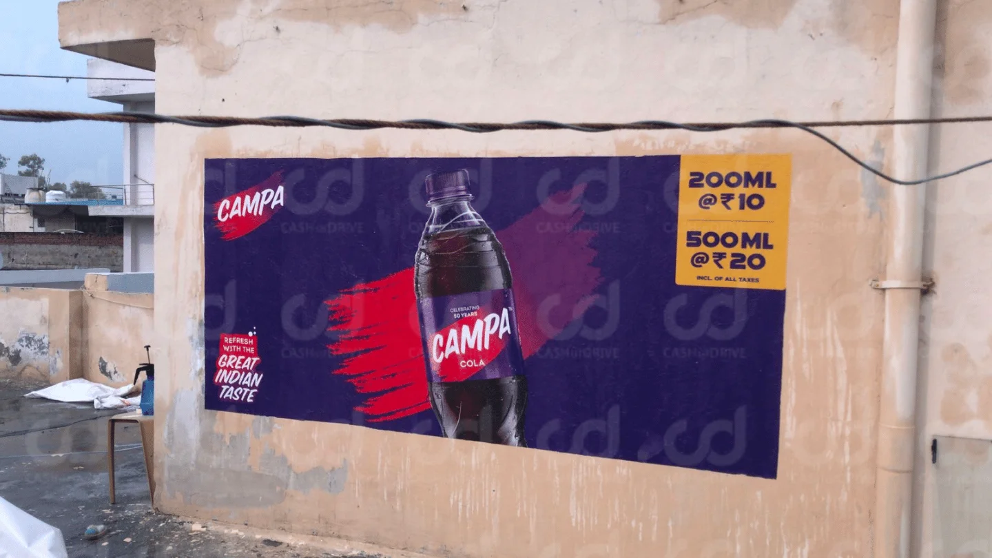 Digital Wall Painting Advertising | Leading Digital Wall Advertising Agency