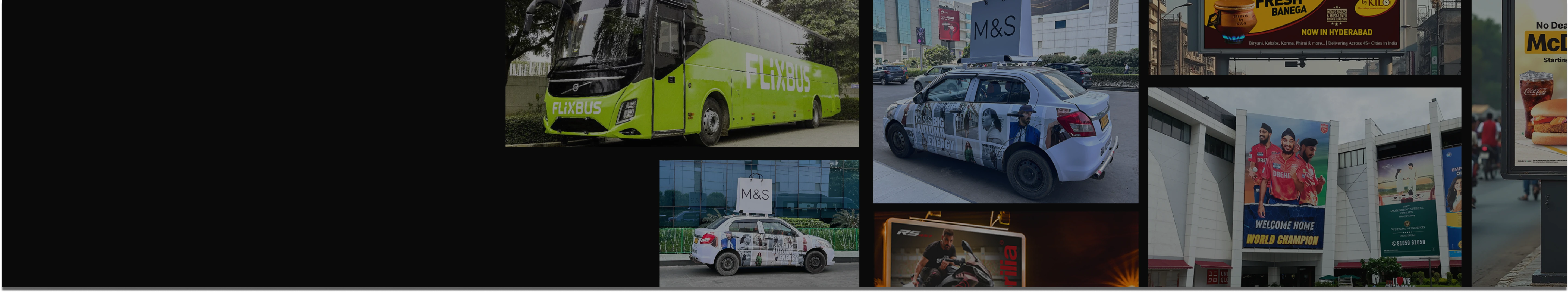 Recent Advertising Campaigns | Outdoor & Transit Ads | CashurDrive