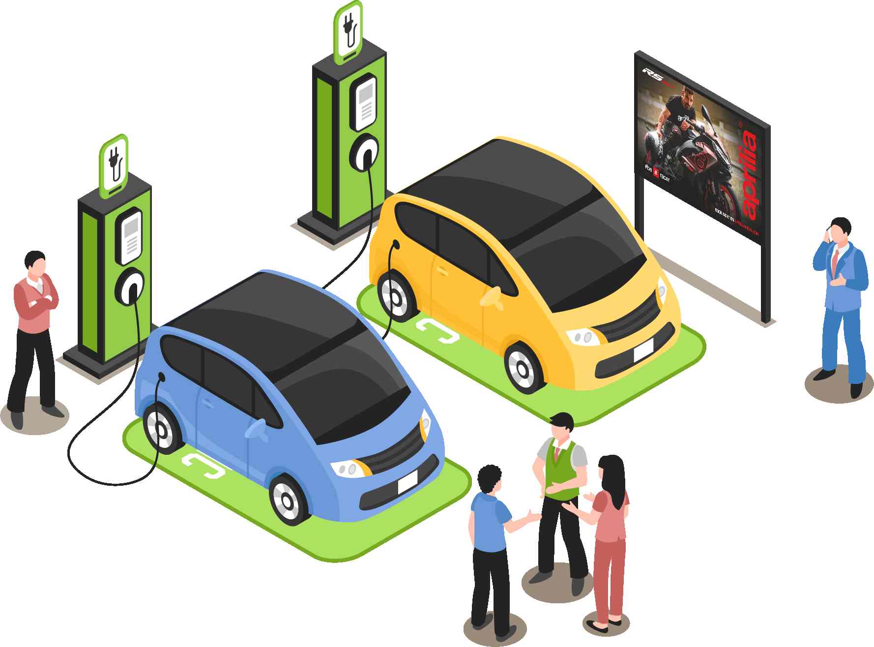 EV Charging Station Advertising | CashurDrive