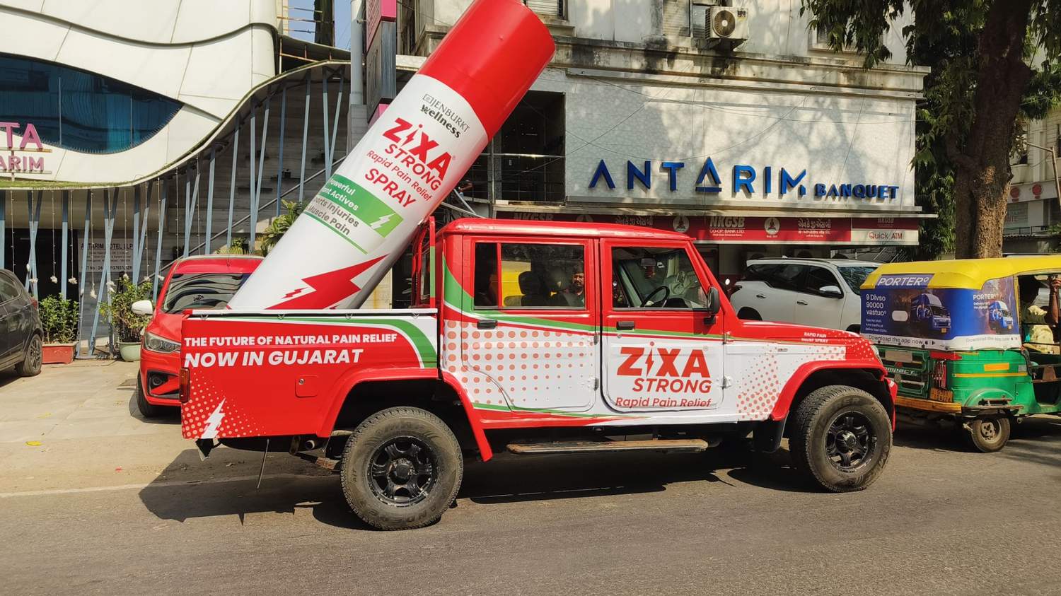 Zixa Strong's Campaign in Ahmedabad | CashurDrive